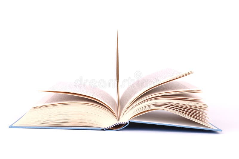 Opened book stock photo. Image of background, open, isolated - 18414402