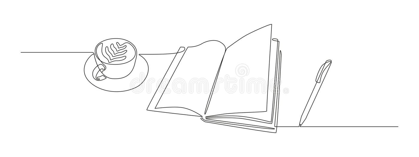 Diary One Line Drawing Stock Illustrations – 362 Diary One Line Drawing ...