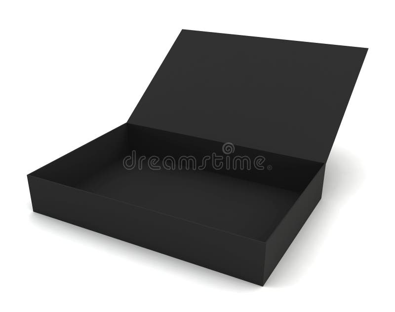 Opened box stock illustration. Illustration of icon, packaging - 27858600