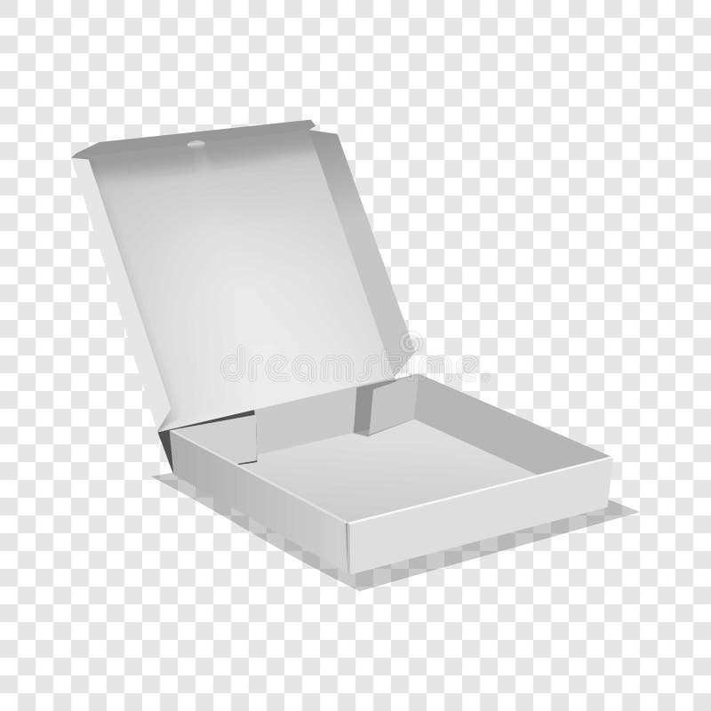 Opened Box Icon, Realistic Style Stock Vector - Illustration of pack ...