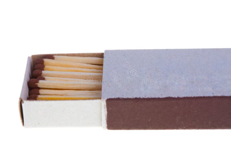 Opened boxes of matches stock photo. Image of burning - 11333372