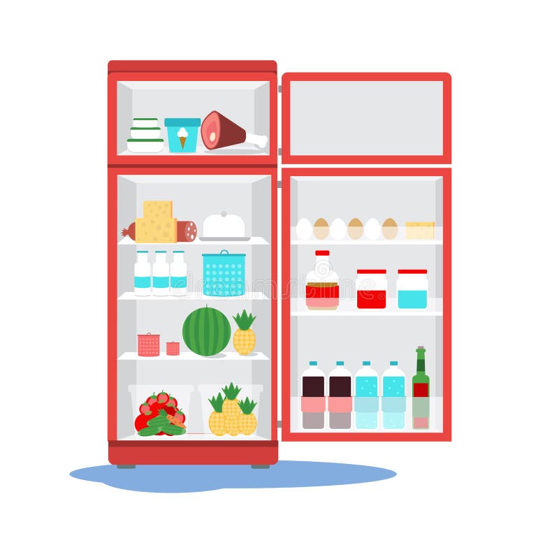 Smelly Refrigerator Clipart