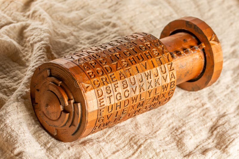 Opened Bronze Cryptex Invented by Leonardo Da Vinci from the Book Da ...