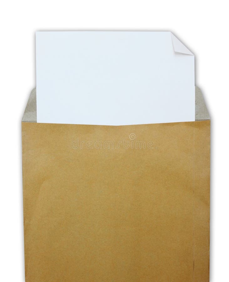 Letter in an envelope stock photo. Image of detail, element - 4305094