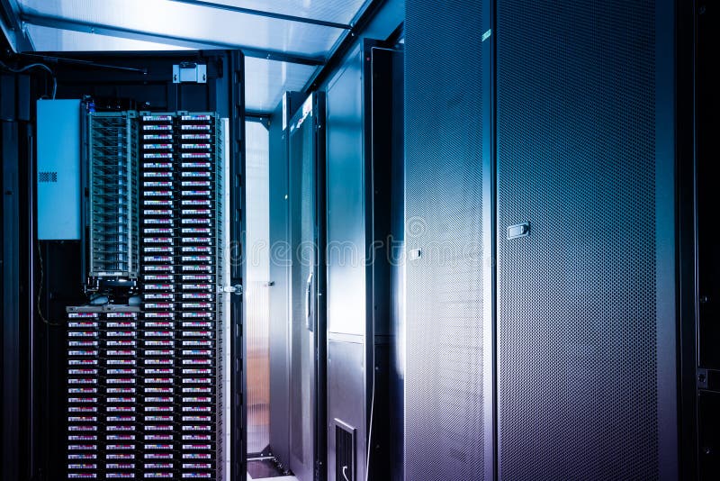 Data center stock photo. Image of equipment, center, online - 24011470