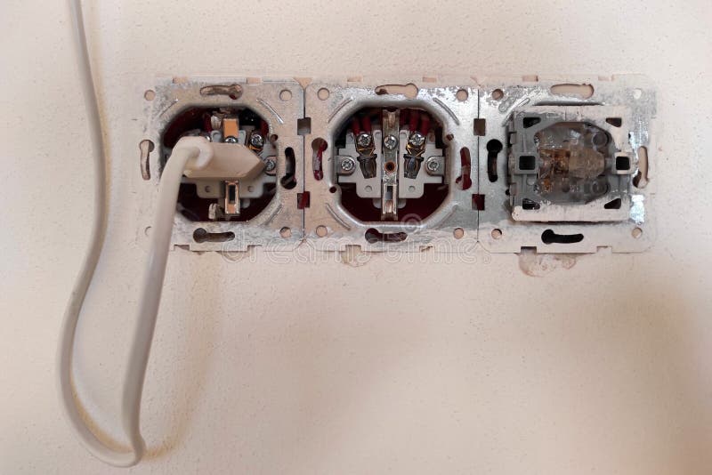 Opened AC Electric Motor. stock photo. Image of electric - 5129786