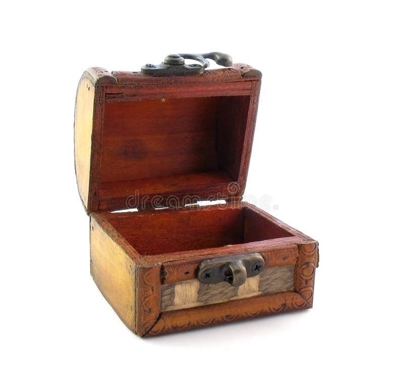 Empty Chest stock image. Image of mysterious, chest, hinges - 5253231