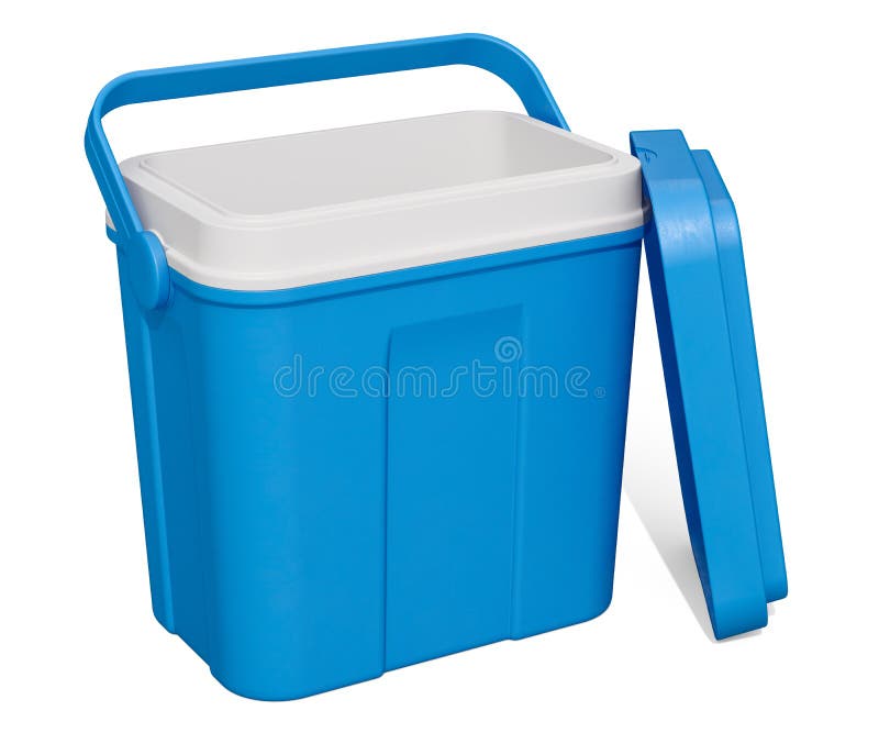Blue Opened Empty Cargo Container, Front View. 3D Rendering Stock ... Blue Opened Empty Cargo Container, Front View. 3D Rendering Stock ...