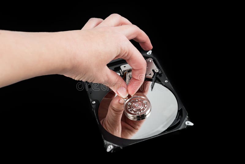 Opened External Hard Drive on Fire. Hard Disk Failure. Data Loss ...