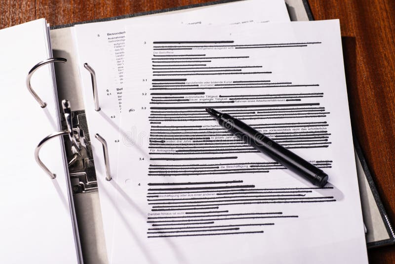 Censorship of a file stock image. Image of people, threat - 178550413