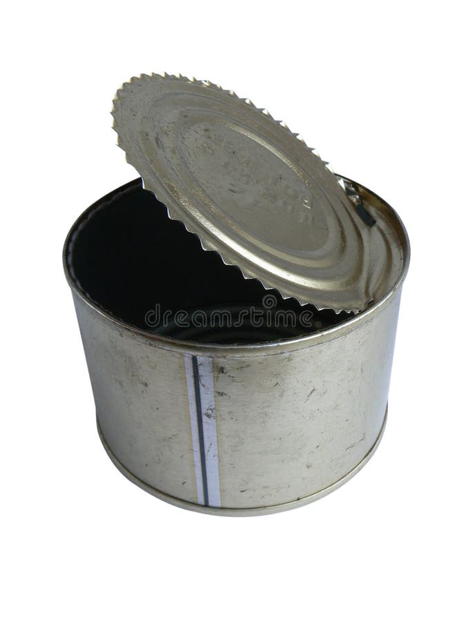 Opened Fish Can stock photo. Image of background, garbage - 4376968