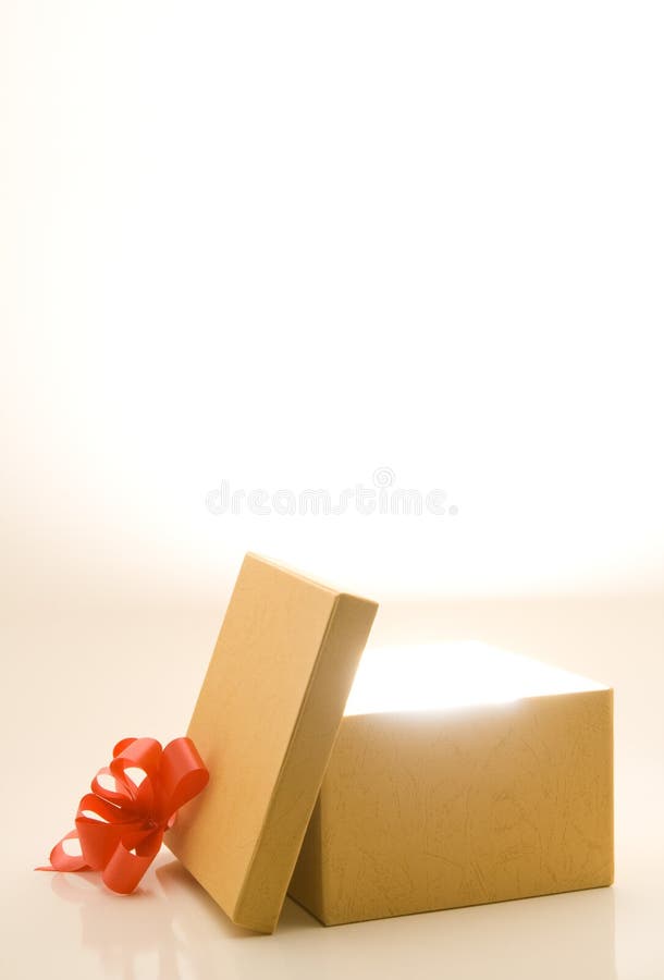 An opened gift stock image. Image of packaging, open, christmas - 278205
