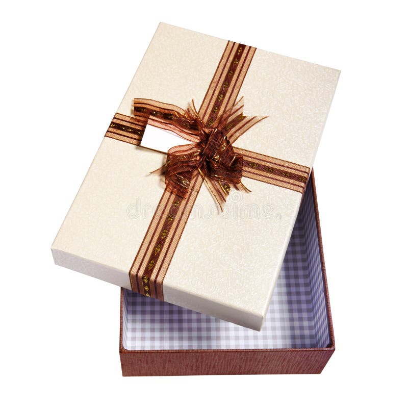 An opened gift stock image. Image of packaging, open, christmas - 278205