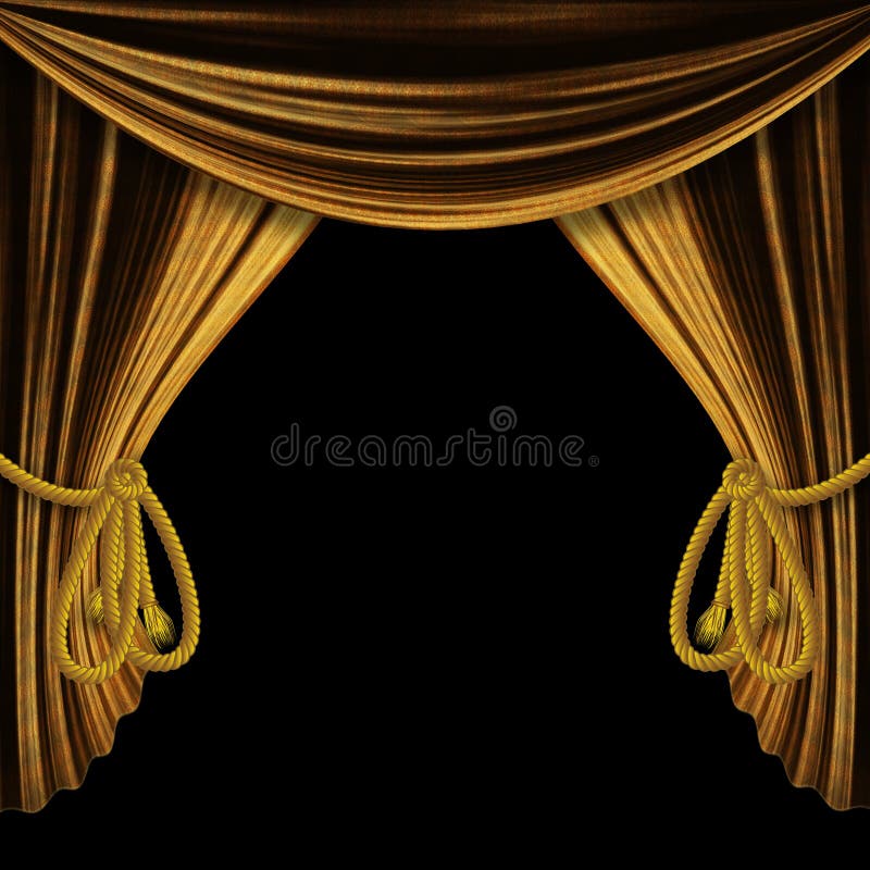 Gold Curtains Stock Illustrations – 15,465 Gold Curtains Stock ...
