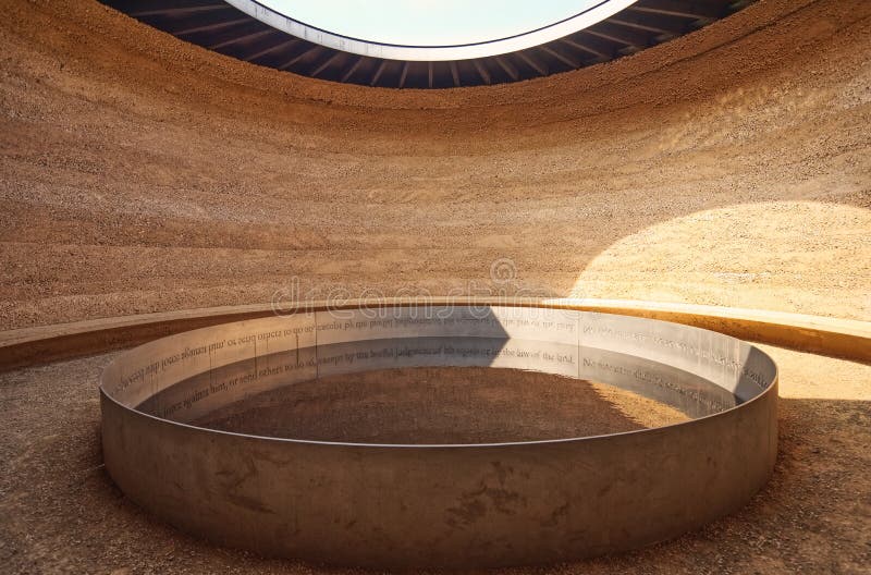 Writ in Water, Art Installation. Runnymede, Surrey. Editorial Photo ...