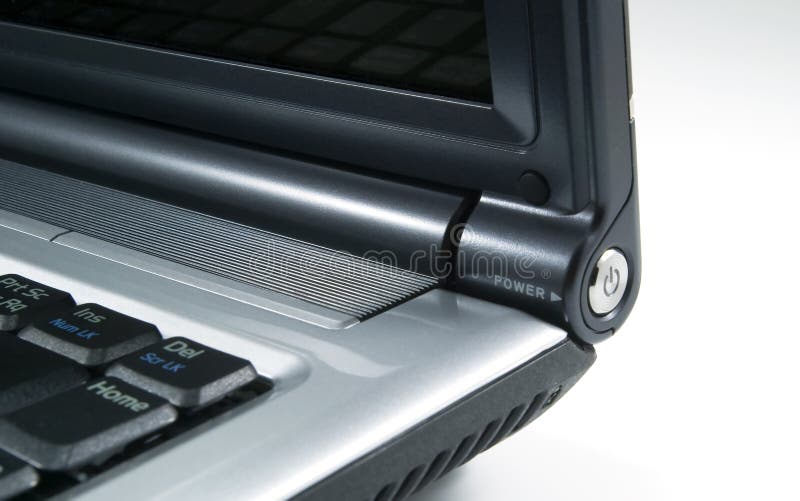 Opened laptop stock photo. Image of technology, computer - 5828548