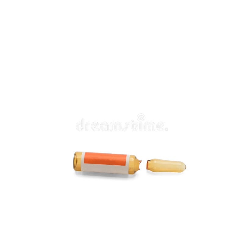 Broken medical vial stock image. Image of containing, cracked - 3834613