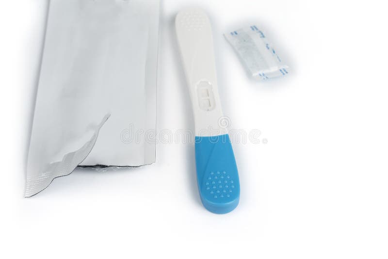 Used Pregnancy Test Cartridge Stock Photo - Image of medical, planning ...