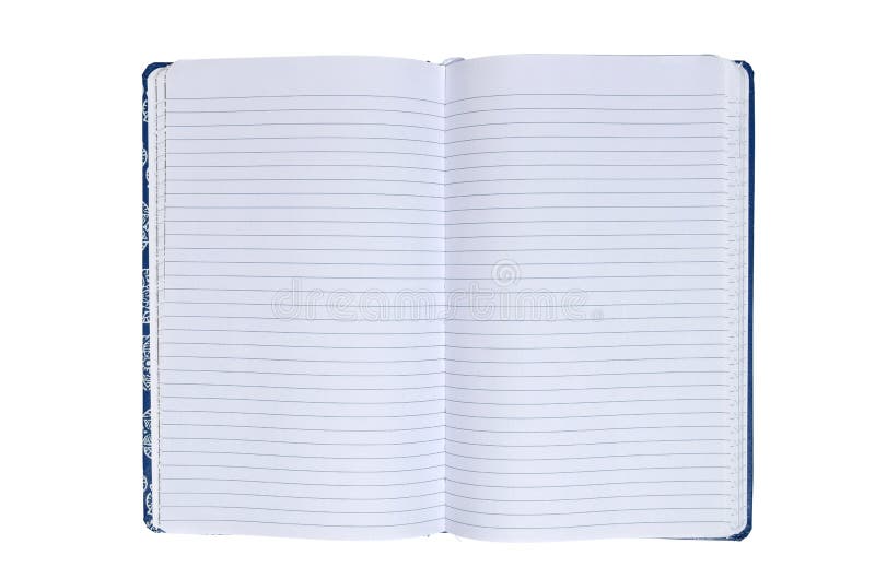 Opened notebook stock image. Image of notepad, white - 57171403