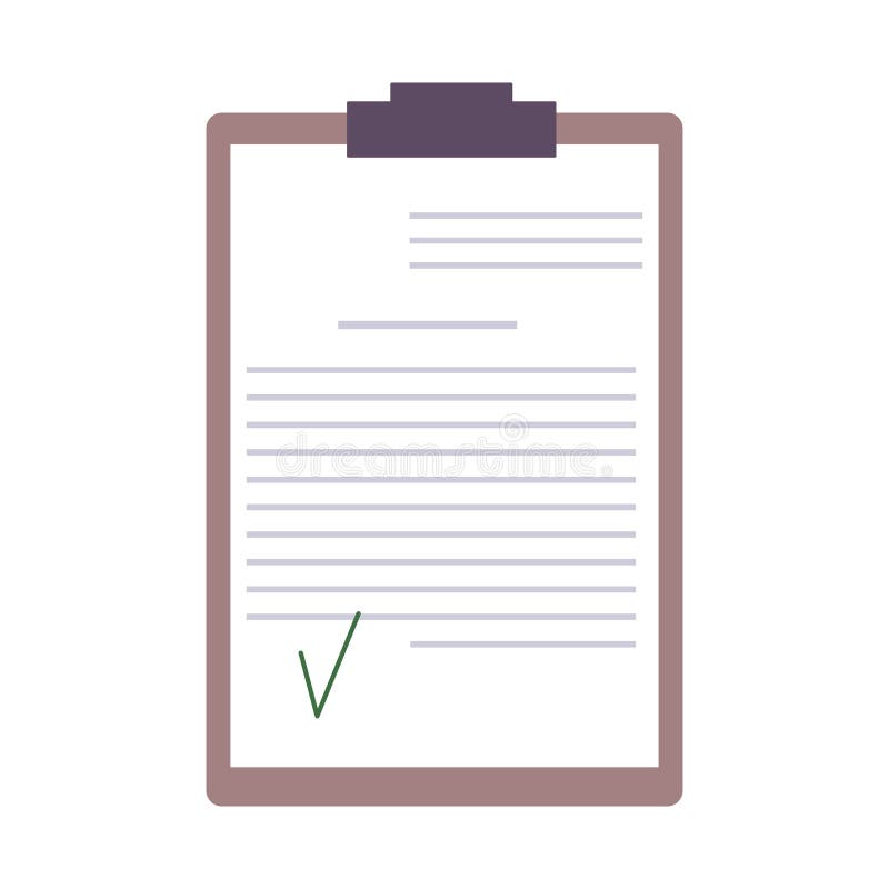 Opened notepad sheet stock vector. Illustration of notepad - 272693480