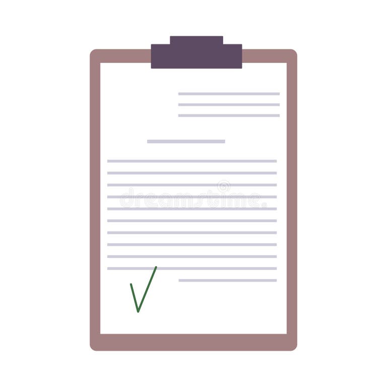 Opened notepad sheet stock vector. Illustration of notepad - 272693480