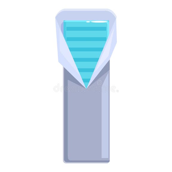 Opened Pack of Chewing Gum with Wrapper Stock Vector - Illustration of ...