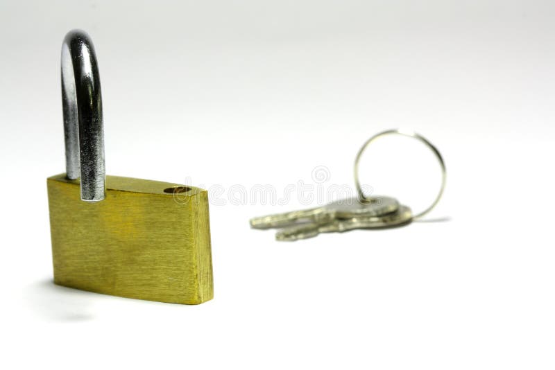 Opened padlock stock photo. Image of lock, padlock, metal - 19083078