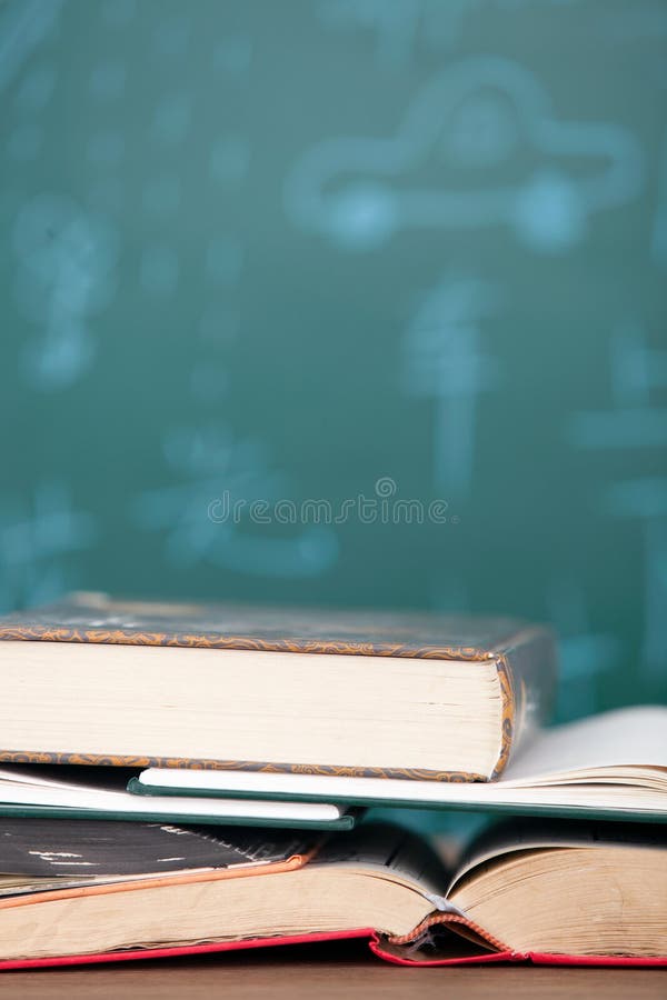 Opened Paper Books on the Table Stock Photo - Image of bearing, books ...