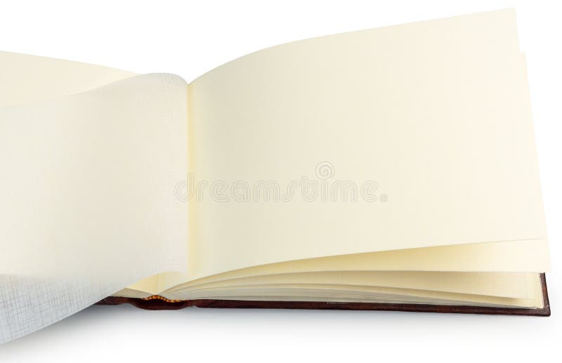 Blank Pages Half Open Book Stock Photos - Free & Royalty-Free Stock ...