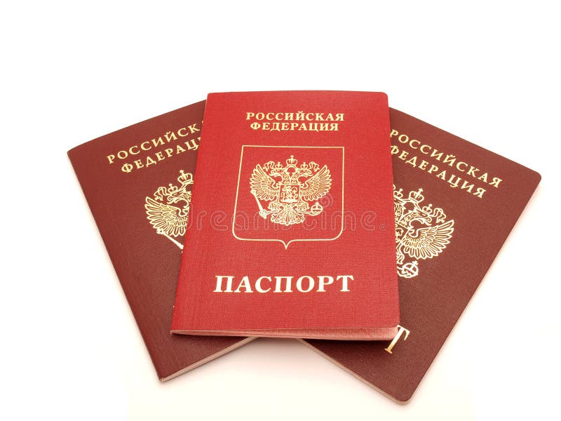 Opened Passport With Visas Stamps Seals World Map Travel Or Tourism