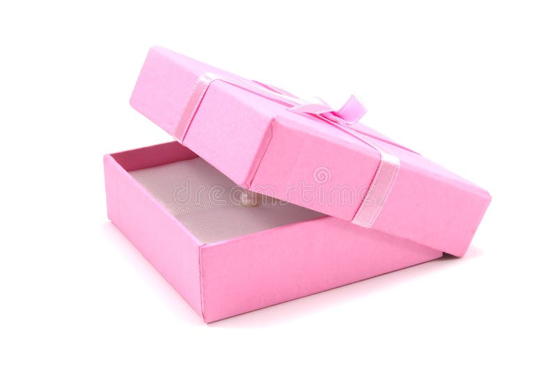 Pink gift box stock photo. Image of pack, wrapping, present - 4495250