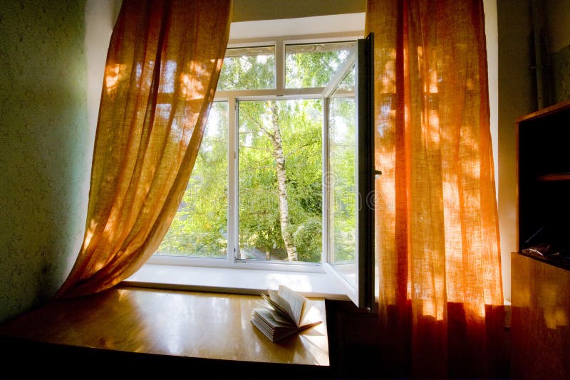 Window Open To Summer Garden Stock Photo - Image of garden, yard: 21422250