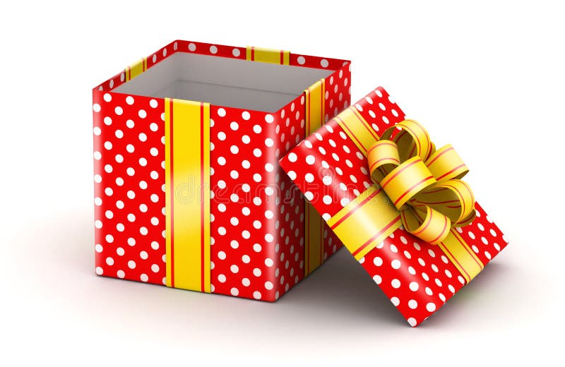 Red Doted Gift Box Stock Illustrations – 9 Red Doted Gift Box Stock ...