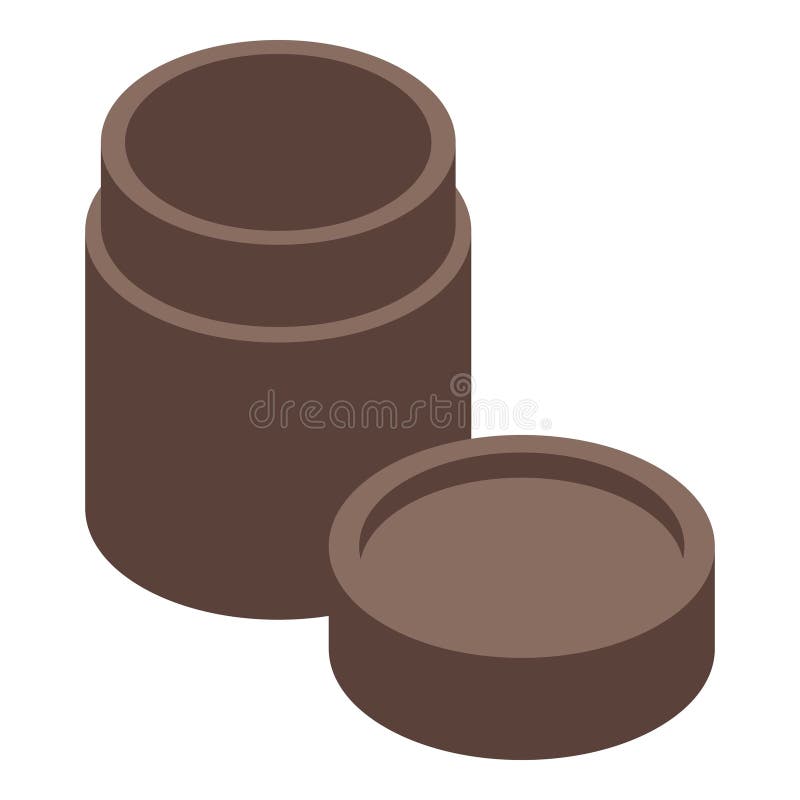 Opened Round Cardboard Box Packaging Mockup for Gift or Product ...