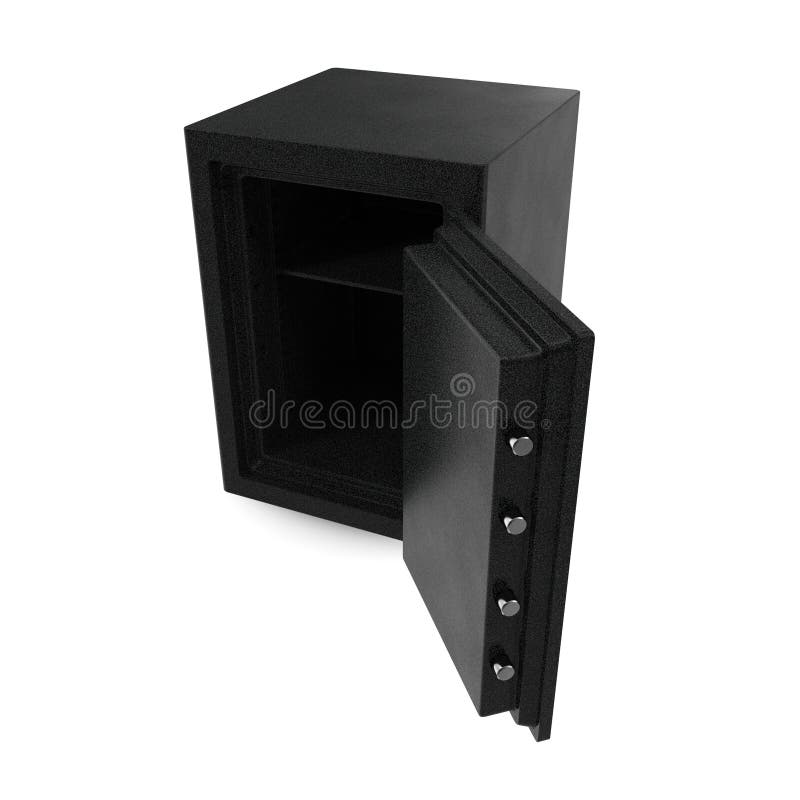 Opened safe stock image. Image of finance, empty, secure - 1550659