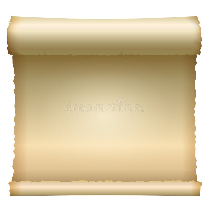 Ancient scrolls stock vector. Illustration of history - 18660623