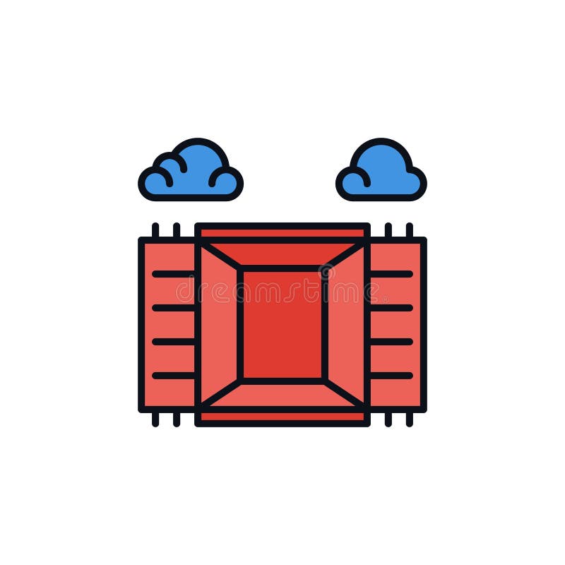 Icon Colored Shipping Container Stock Illustrations – 991 Icon Colored ...