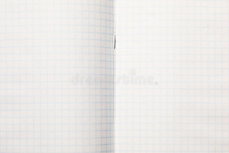 Squared Exercise Book stock image. Image of paper, texture - 32467405