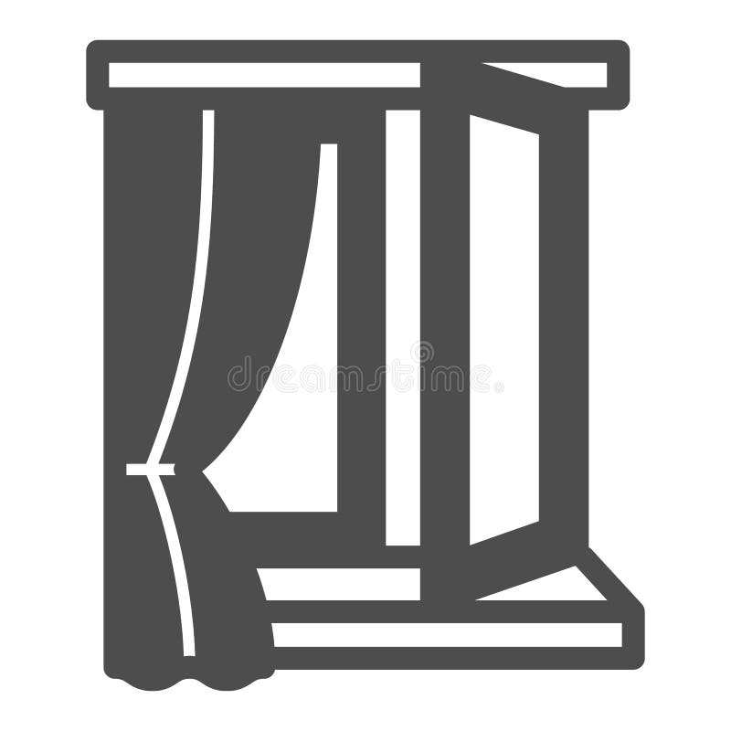 Curtain Opened Stock Illustrations – 324 Curtain Opened Stock ...