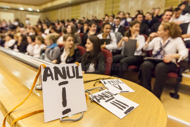 Opening of the Academic Year Editorial Stock Photo - Image of young ...