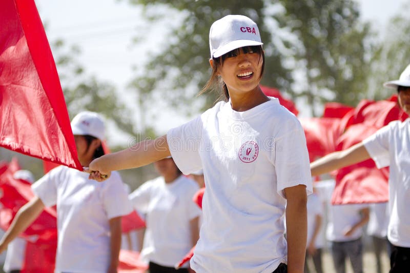 Opening ceremony editorial photo. Image of school, spring - 19677661
