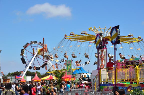 Opening Day at the Orange County Fair Editorial Stock Photo - Image of ...
