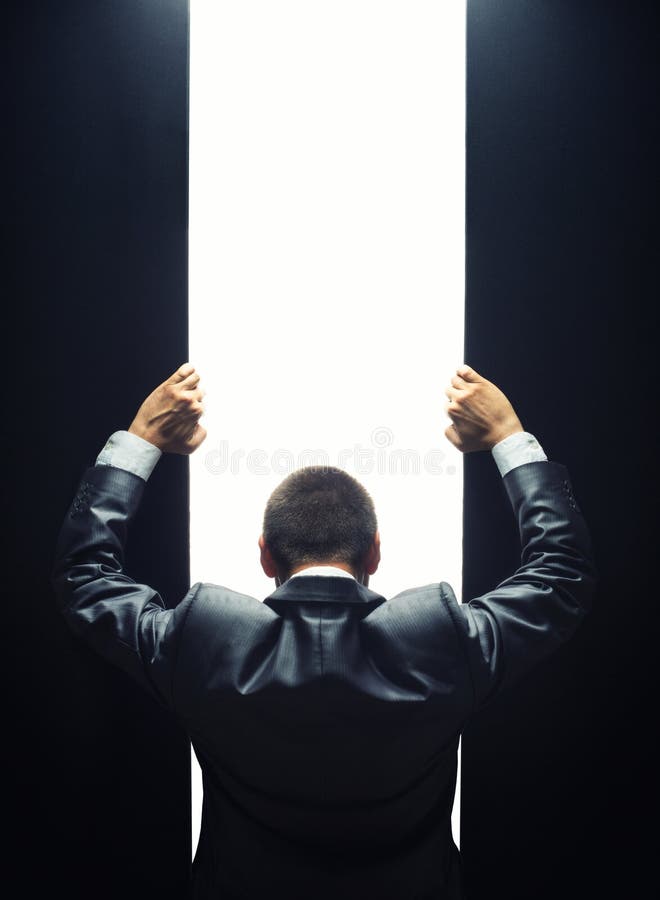 Opening the gate stock image. Image of idea, open, gate - 32868977