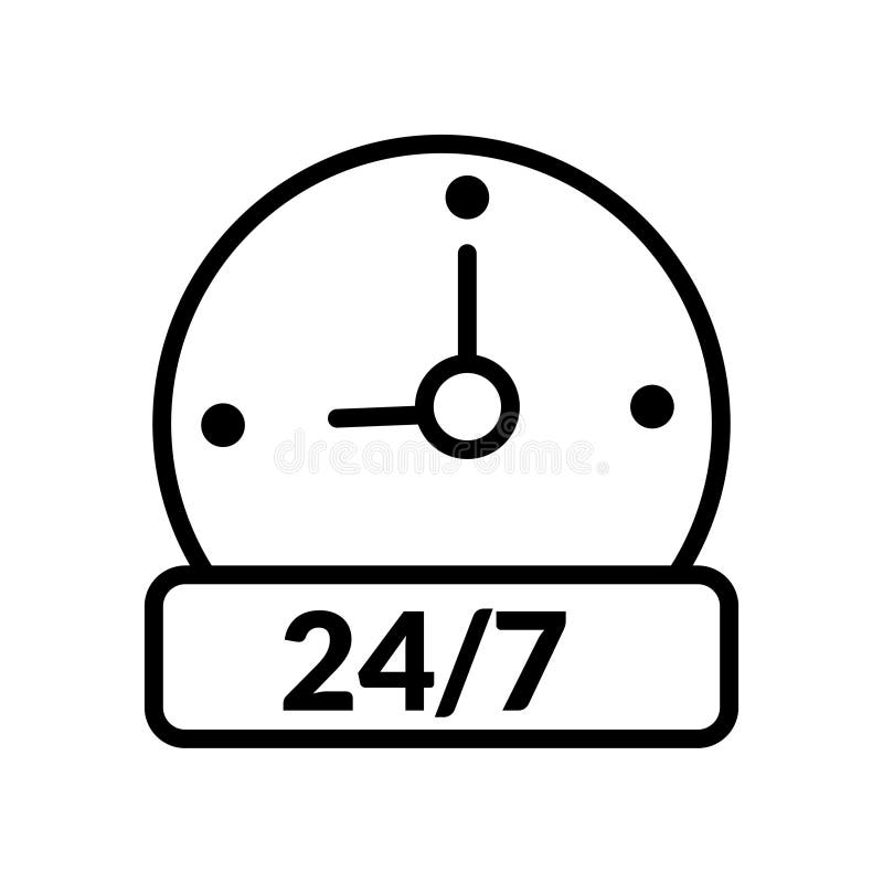 Opening hour icon stock illustration. Illustration of time - 146660418