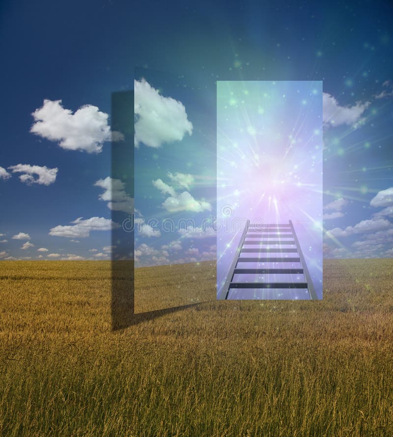 Opening stock image. Image of color, blue, fantastic, freedom - 8444799