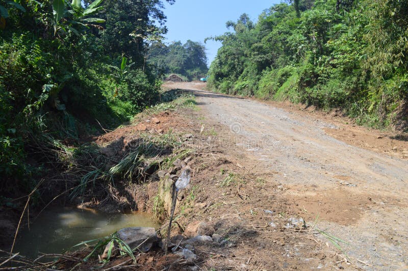 Opening of the Road To the Mining Site Stock Image - Image of dump ...