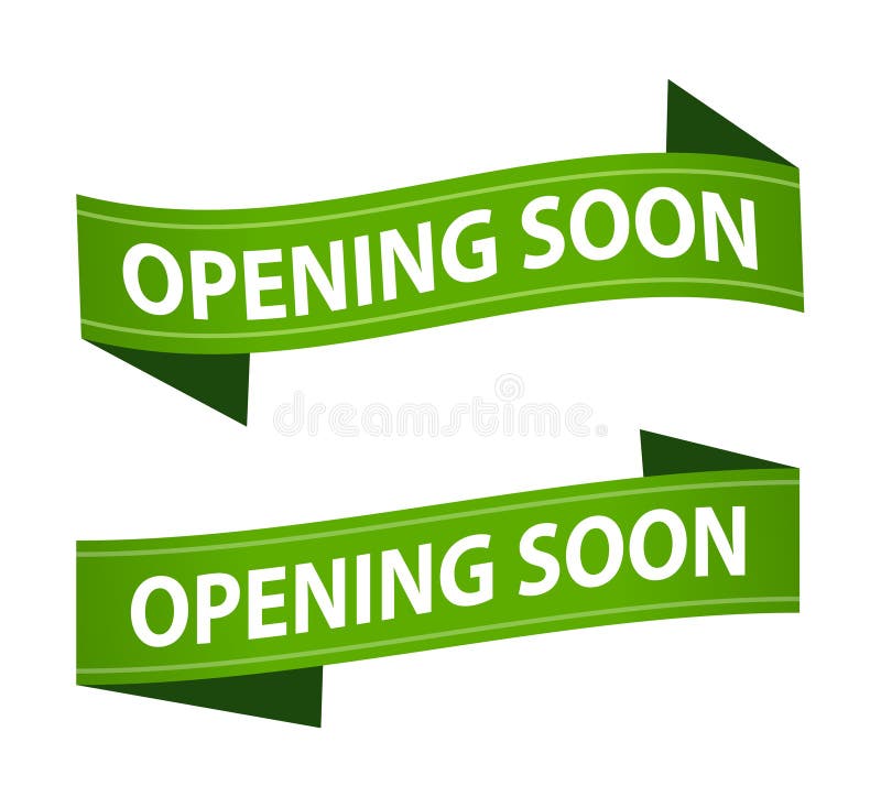 Opening Soon Vector Stock Illustrations – 3,795 Opening Soon Vector ...