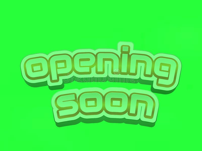 Opening Soon Background with Green Screen Stock Video - Video of green ...