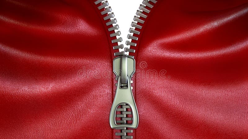Opening Zipper Red Leather Stock Illustrations – 5 Opening Zipper Red ...