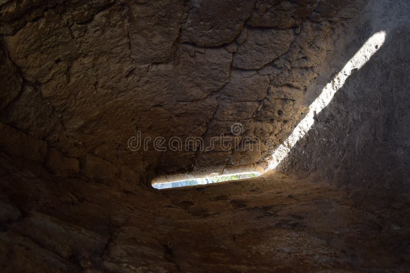 Light hole stock image. Image of lebanon, fort, detail - 98931637